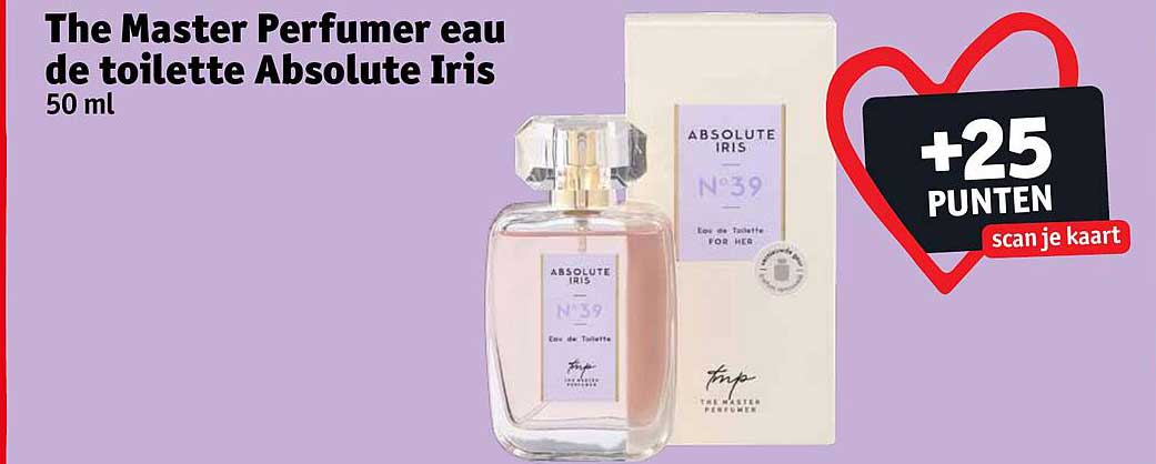 The Master Perfumer Eau De Toilette Absolute Iris 50 Ml aanbieding bij ...