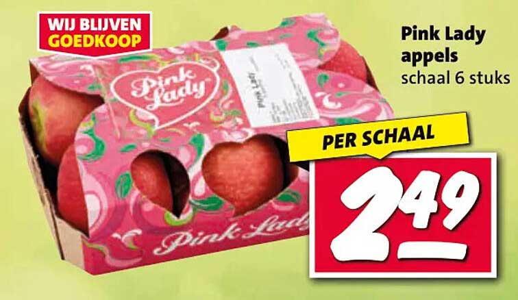 Pink Lady Appels Aanbieding bij Nettorama - FolderFeest.nl