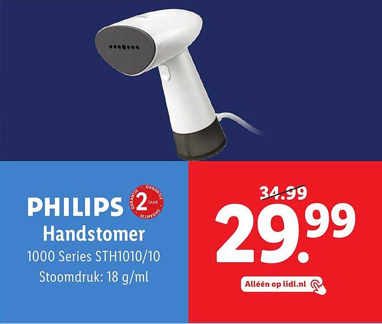 Philips Handstomer Aanbieding bij Lidl - FolderFeest.nl