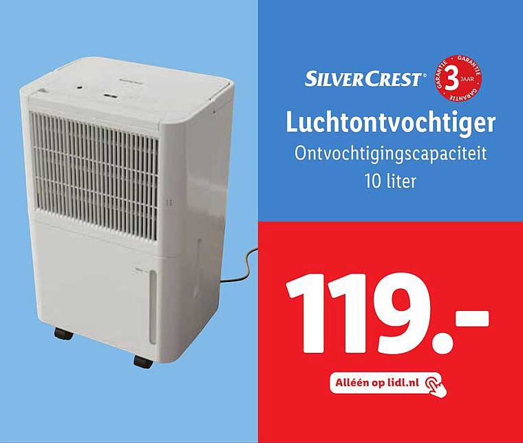 Silvercrest Luchtontvochtiger aanbieding bij Lidl