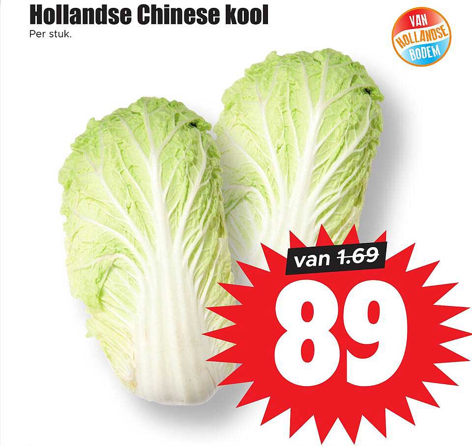 Hollandse Chinese Kool aanbieding bij Dirk