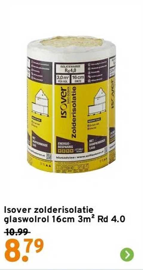 Isover Zolderisolatie aanbieding bij GAMMA