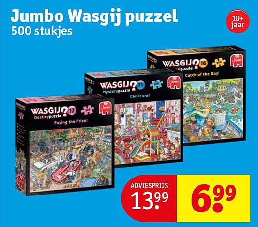 Jumbo Wasgij Puzzel aanbieding bij Kruidvat