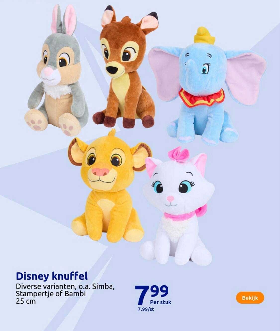 Disney Knuffel aanbieding bij Action