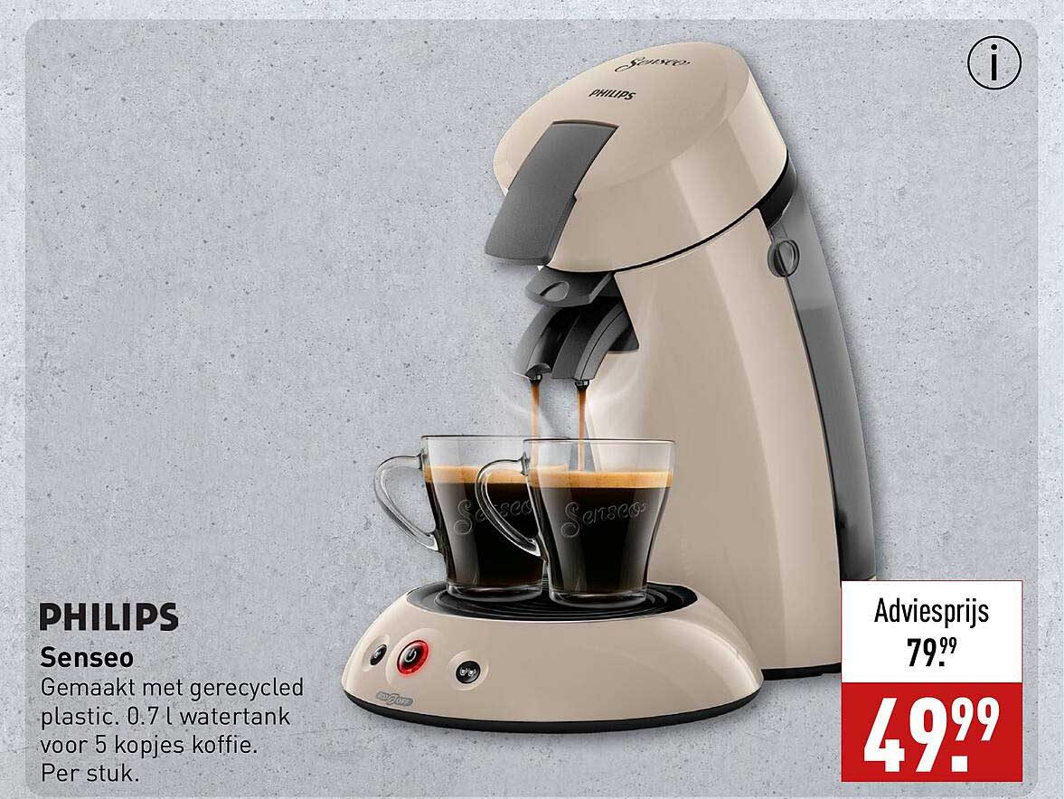 Philips Senseo Aanbieding bij ALDI - FolderFeest.nl