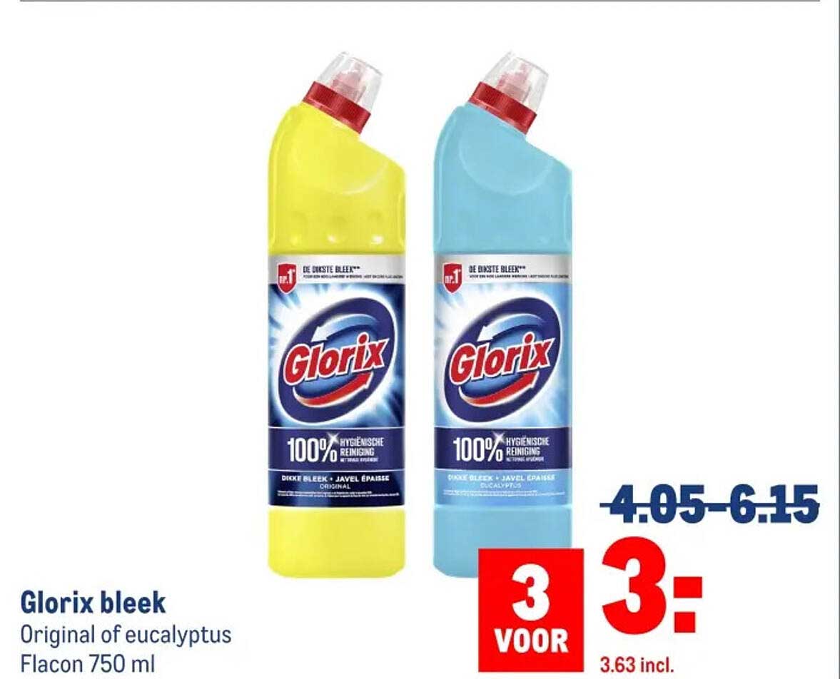 Glorix Bleek aanbieding bij Makro