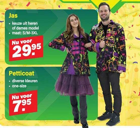 Jas - Kies Uit Heren Of Dames Model - Maat: S/M-3Xl Aanbieding bij Van ...