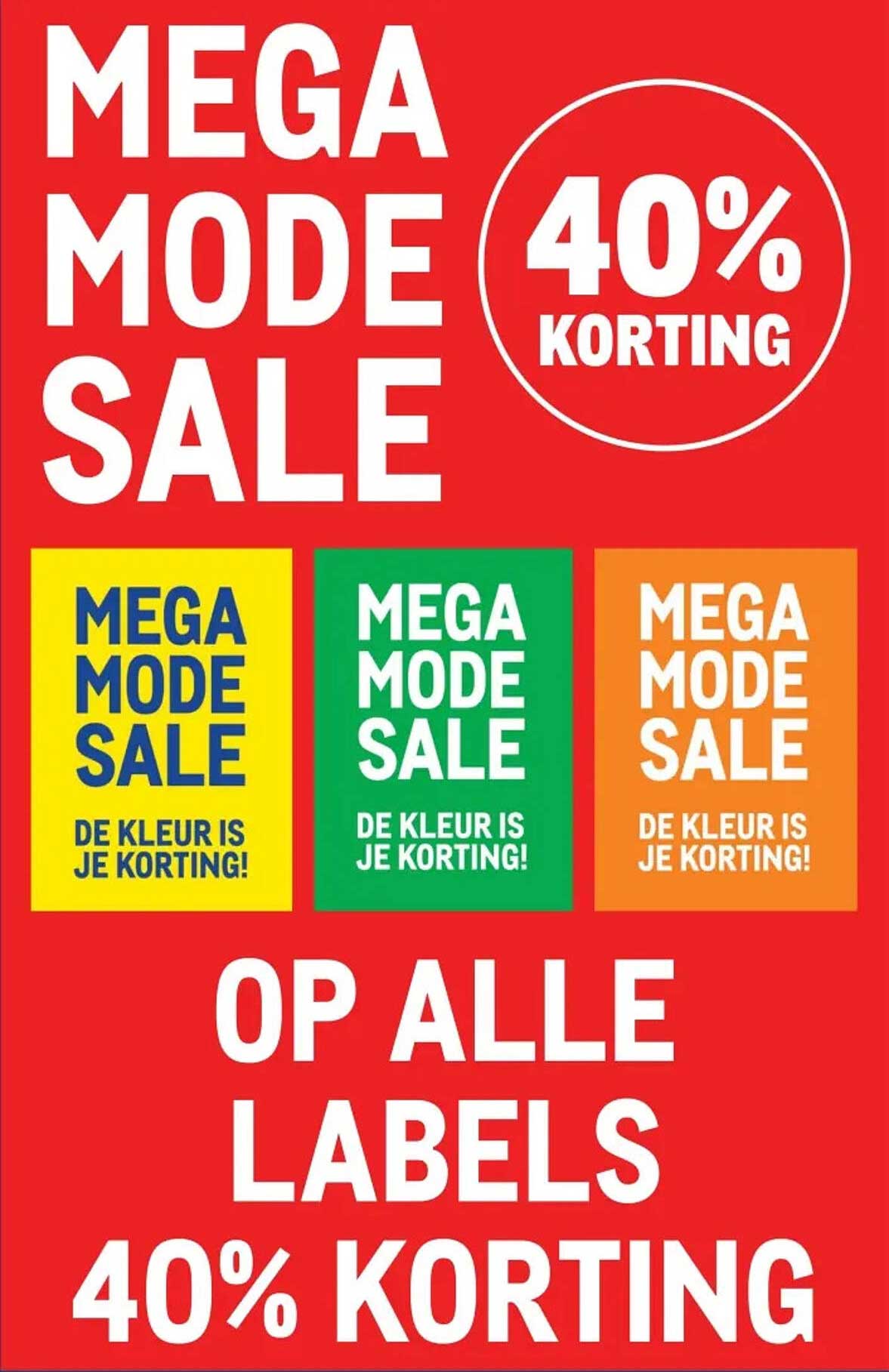 Mega Mode Sale Aanbieding bij Makro - FolderFeest.nl