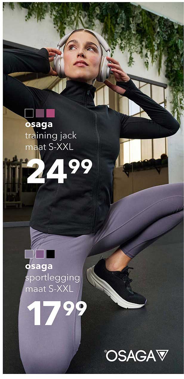 Osaga Training Jack Maat S-Xxl Aanbieding bij Scapino - FolderFeest.nl