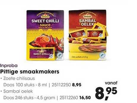 Pittige Smaakmakers Aanbieding bij HANOS - FolderFeest.nl