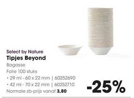 Select By Nature Tipjes Beyond Aanbieding bij HANOS - FolderFeest.nl