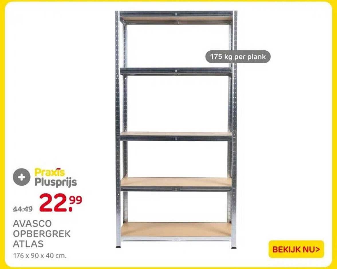 Avasco Opbergrek Atlas aanbieding bij Praxis