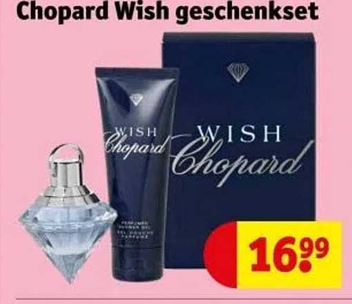 Chopard Wish Geschenkset aanbieding bij Kruidvat