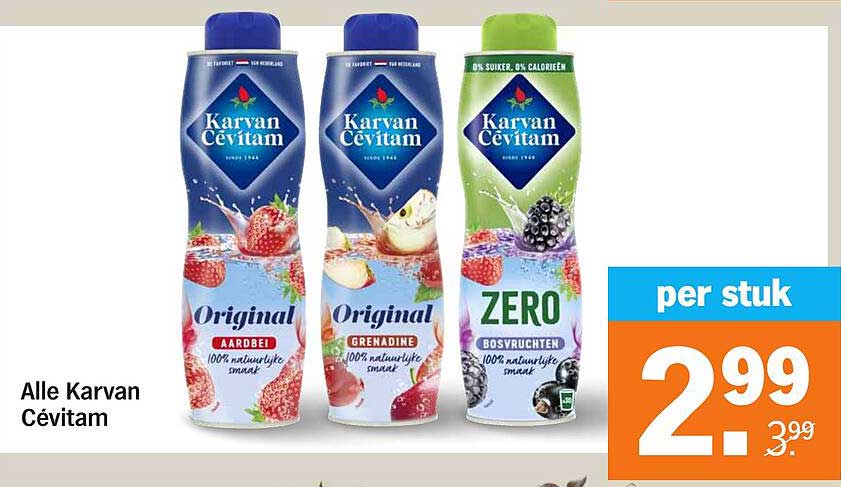 Alle Karvan Cévitam Aanbieding bij Albert Heijn - FolderFeest.nl