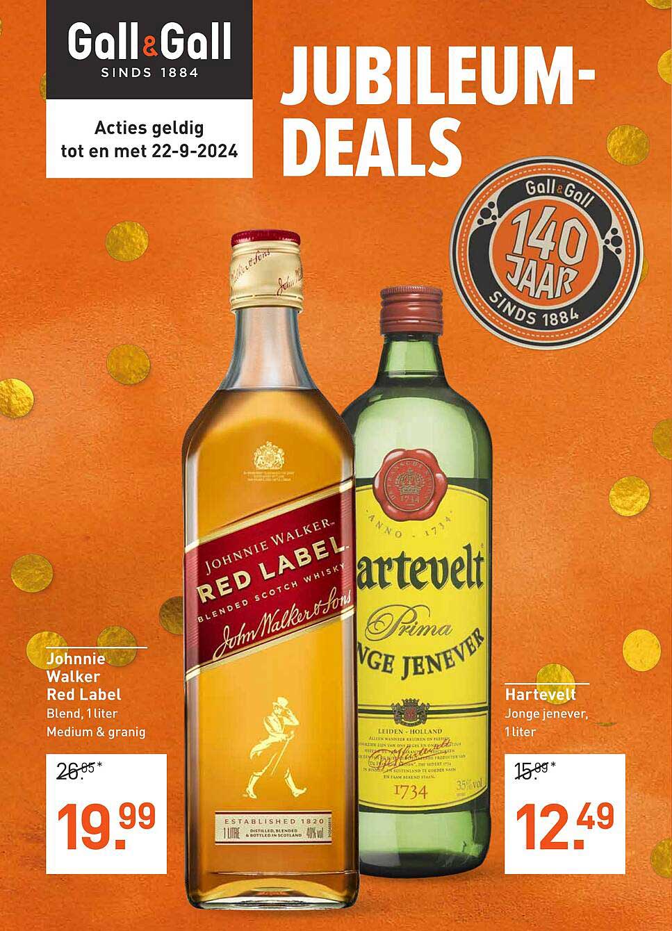 Johnnie Walker Red Label Hartevelt Jongere Jenever aanbieding bij ...