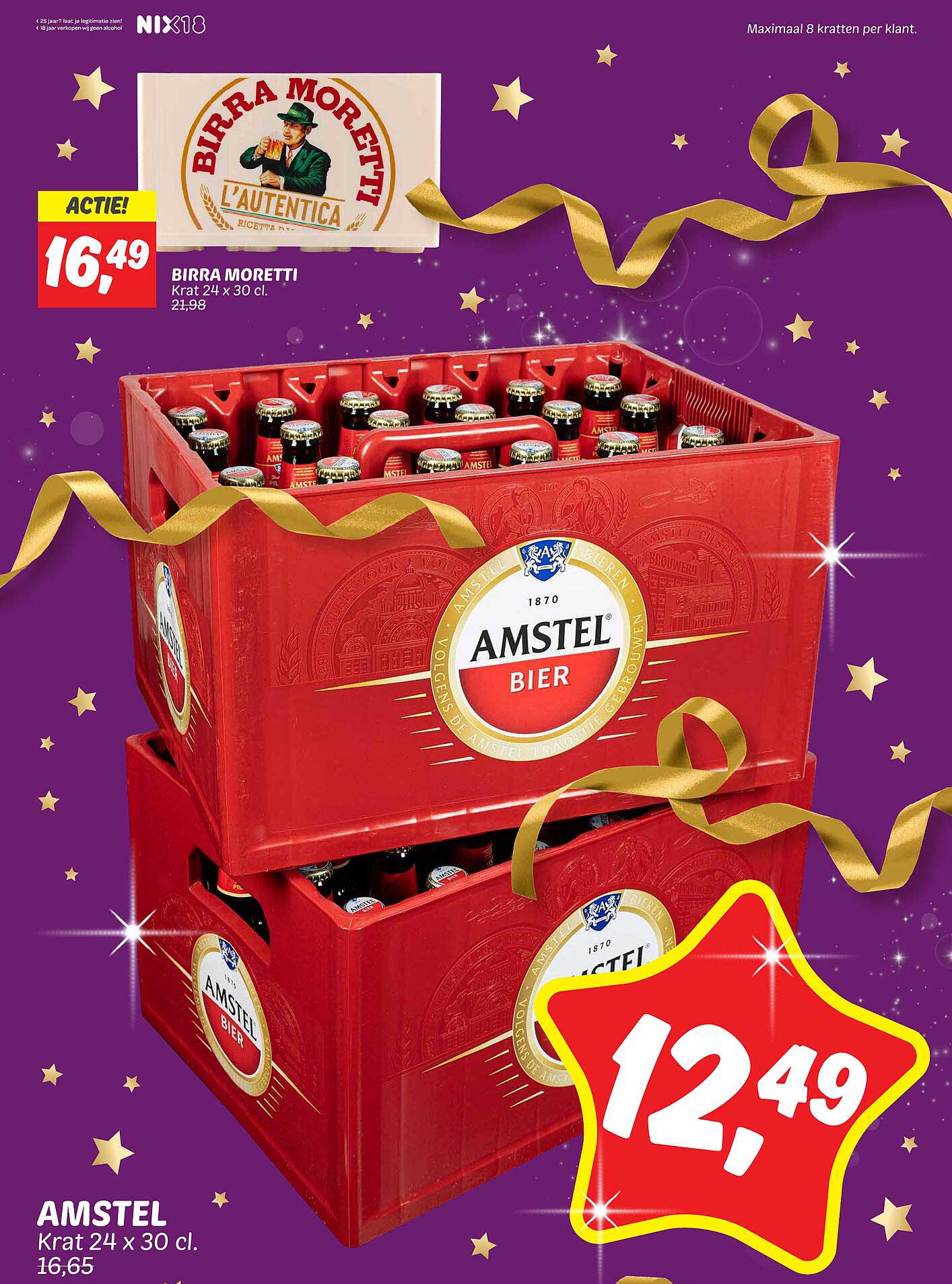 Birra Moretti Aanbieding bij Dekamarkt - FolderFeest.nl