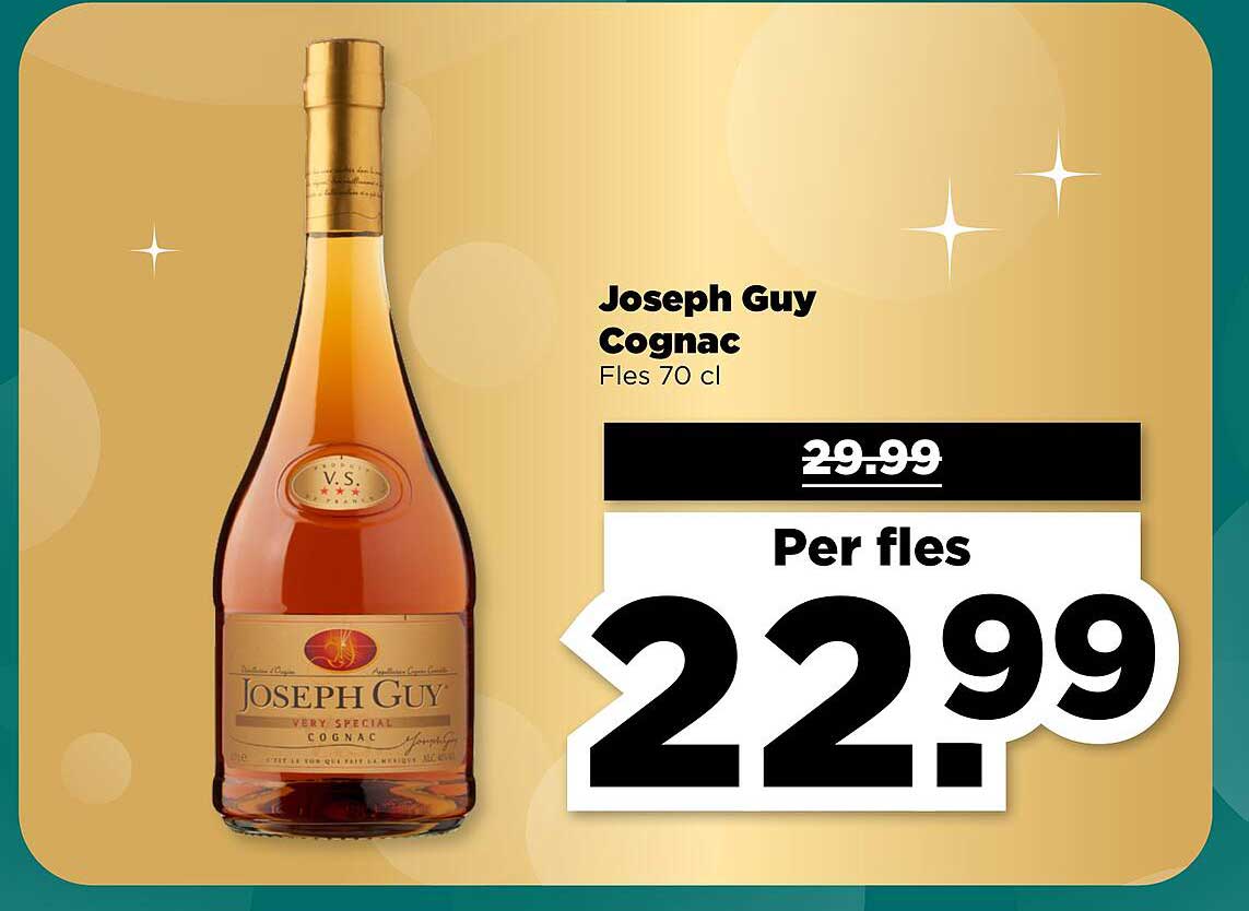 Joseph Guy Cognac aanbieding bij PLUS