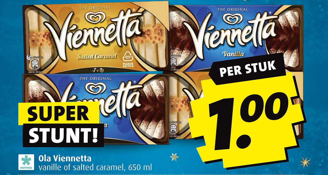 Ola Viennetta Aanbieding bij Boni - FolderFeest.nl