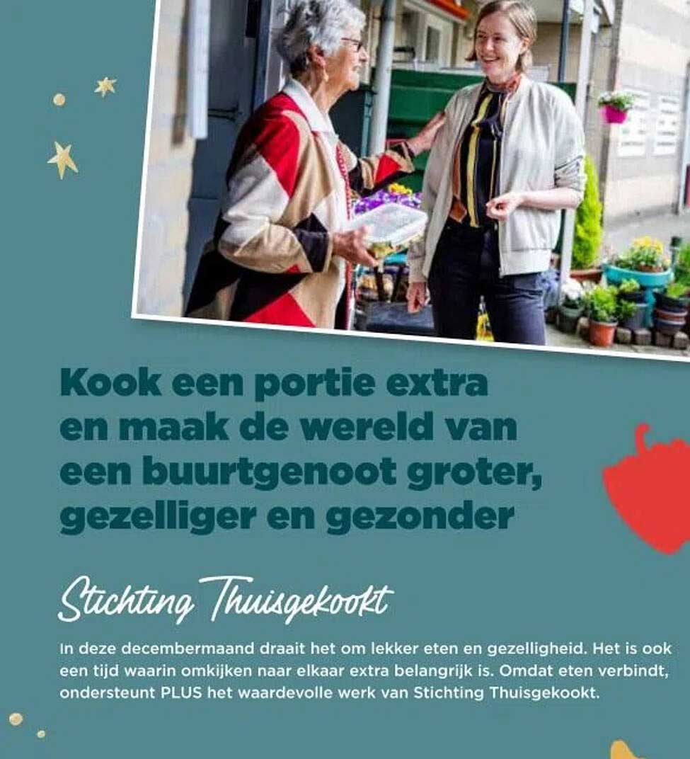 Kook Een Portie Extra En Maak De Wereld Van Een Buurgenoot Groter ...