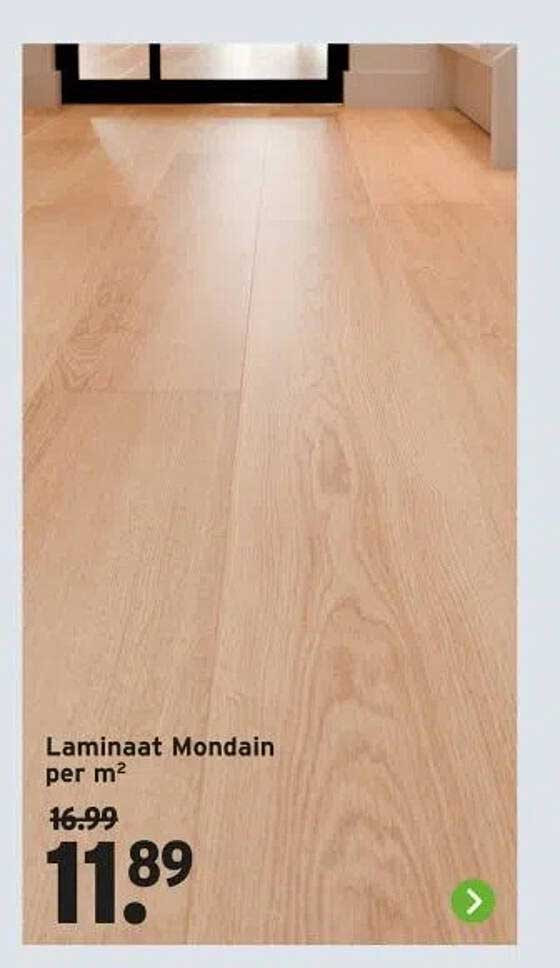 Laminaat Mondain Per M² Aanbieding bij GAMMA - FolderFeest.nl