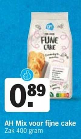 Ah Mix Voor Fijne Cake Aanbieding bij Albert Heijn - FolderFeest.nl