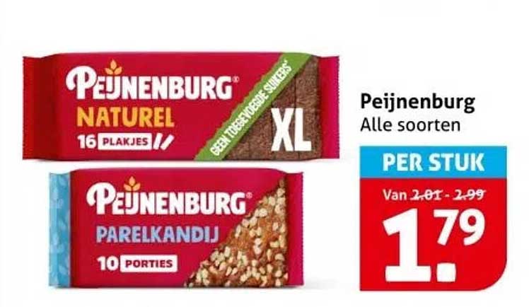 Peijnenburg Alle Soorten Aanbieding bij Hoogvliet - FolderFeest.nl