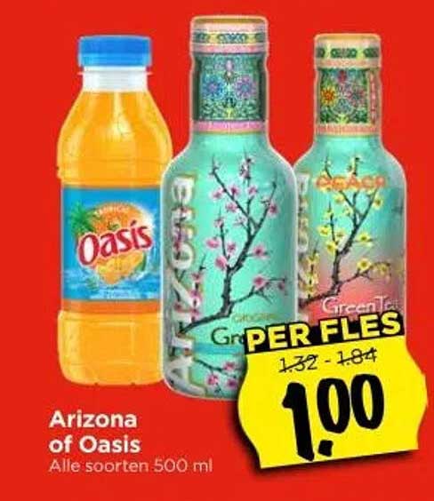Arizona Of Oasis aanbieding bij Vomar