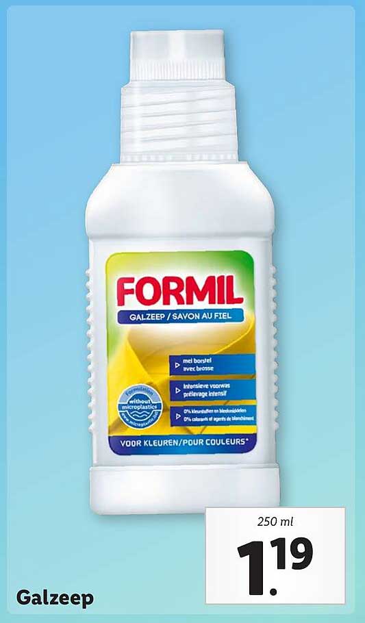 Formil Galzeep Aanbieding bij Lidl - FolderFeest.nl