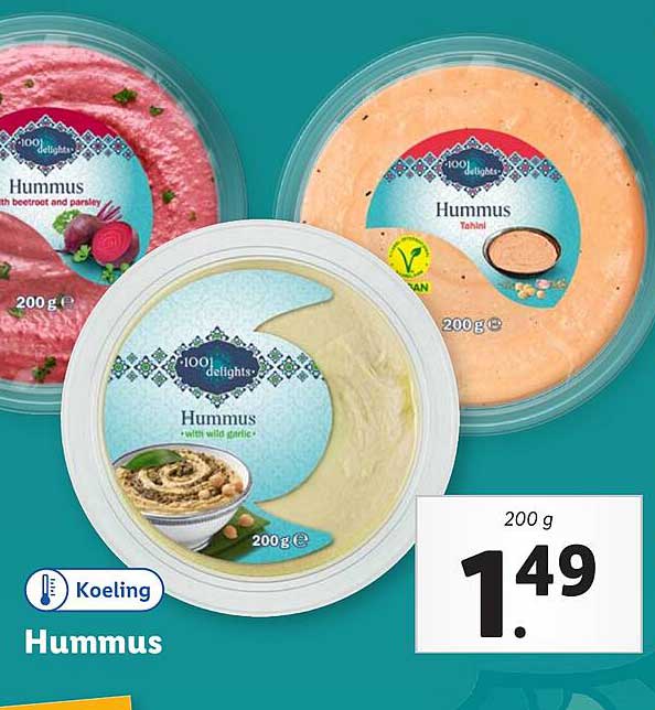 Hummus Aanbieding bij Lidl - FolderFeest.nl