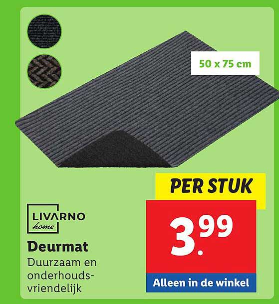 Livarno Home Deurmat aanbieding bij Lidl