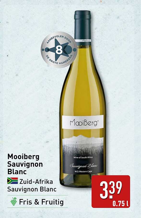 Mooiberg Sauvignon Blanc aanbieding bij ALDI