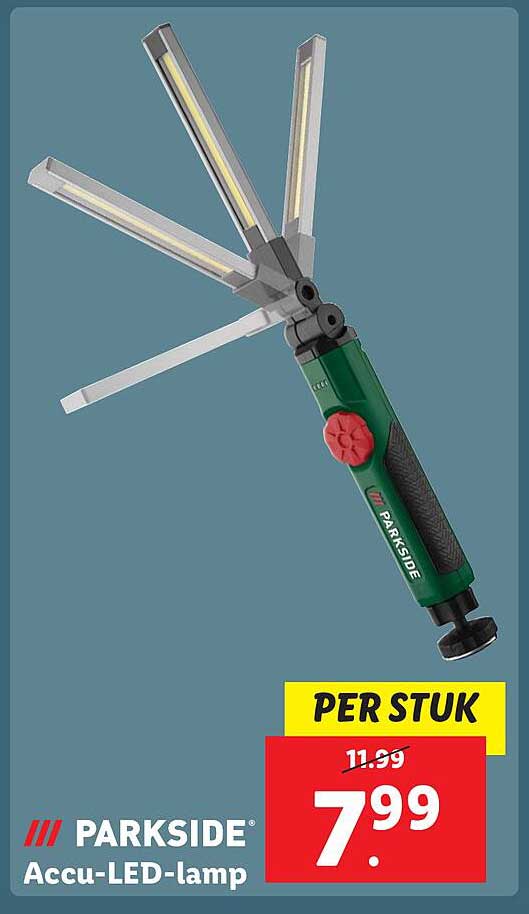 Parkside Accu-Led-Lamp aanbieding bij Lidl