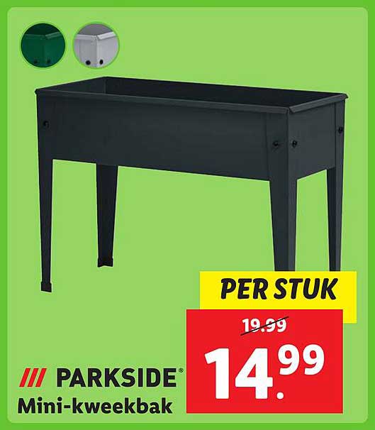 Parkside Mini-Kweekbak Aanbieding bij Lidl - FolderFeest.nl