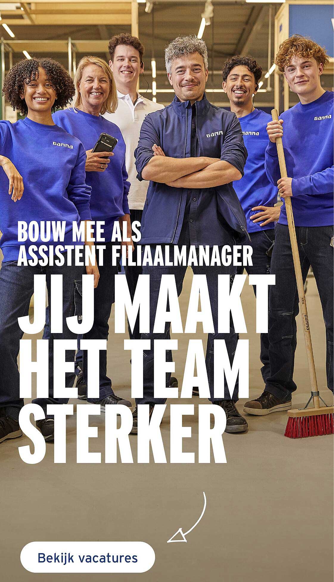 Bouw Mee Als Assistent Filiaalmanager Jij Maakt Het Team Sterker ...
