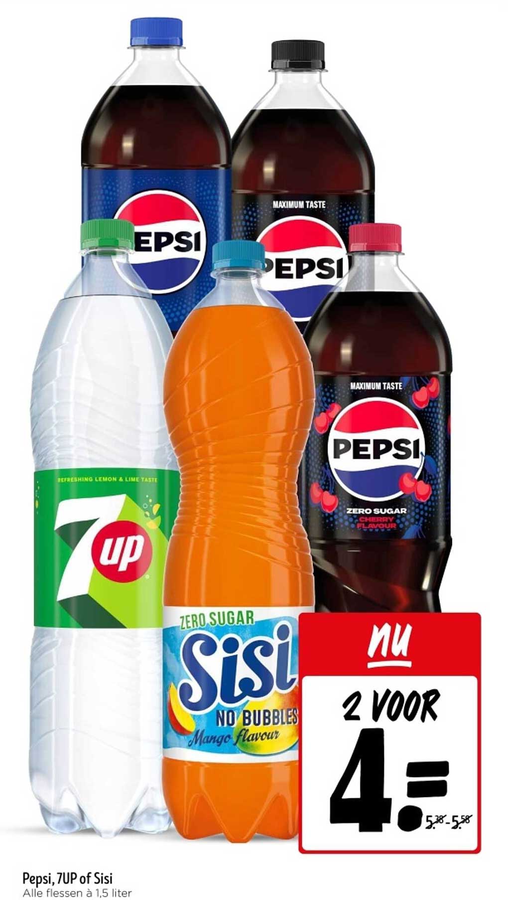 Pepsi, 7Up Of Sisi Aanbieding bij Jumbo - FolderFeest.nl