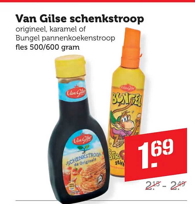 Van Gilse Schenkstroop Origineel, Karamel Of Bungel Pannenkoekenstroop ...