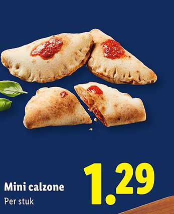 Mini Calzone Aanbieding bij Lidl - FolderFeest.nl