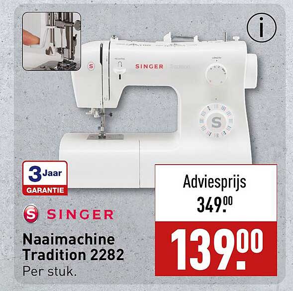 Singer Naaimachine Tradition 2282 aanbieding bij ALDI