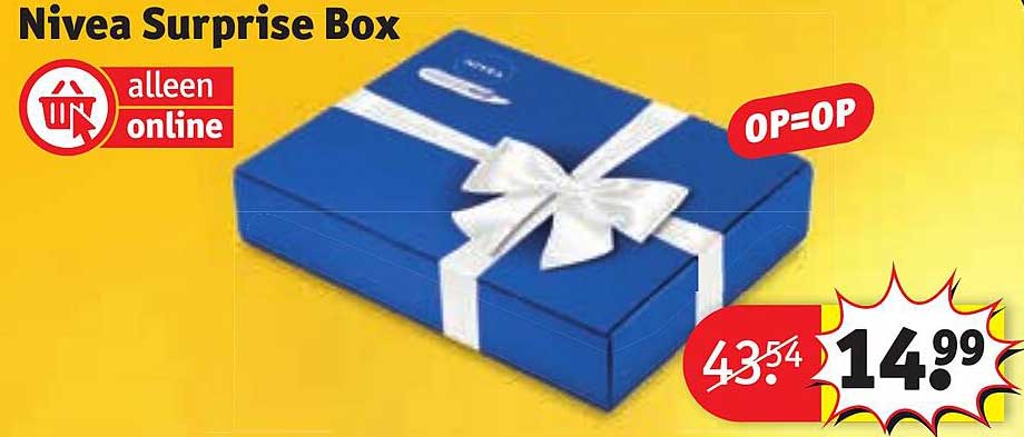 Nivea Surprise Box Aanbieding bij Kruidvat - FolderFeest.nl