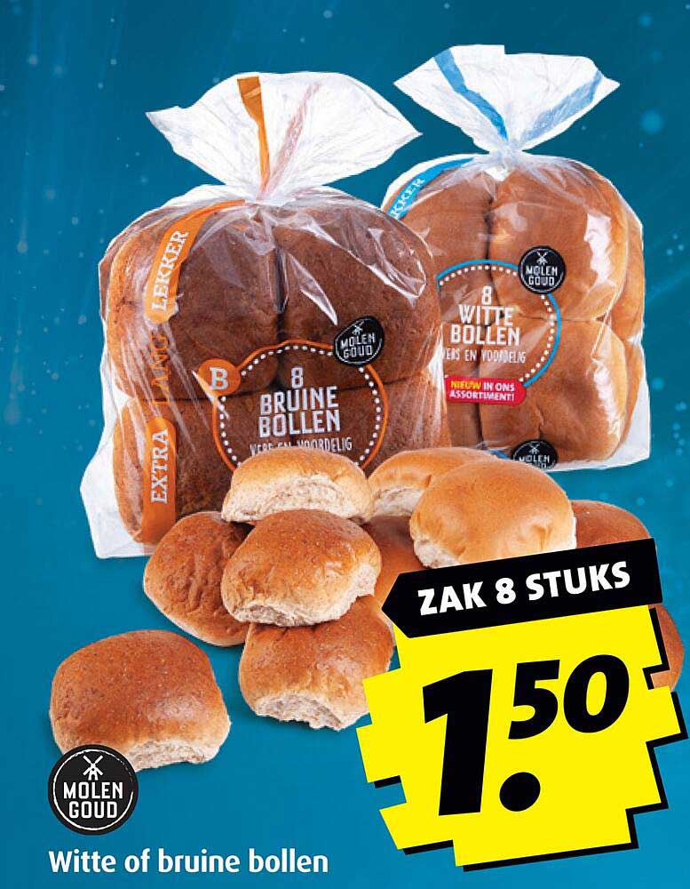 8 Bruine Bollen Aanbieding bij Boni - FolderFeest.nl