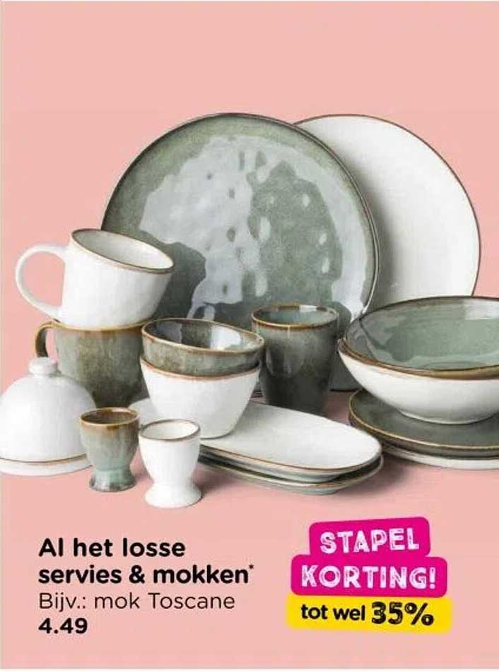 Al Het Losse Servies & Mokken* Bijv.: Mok Toscane Aanbieding bij Xenos ...