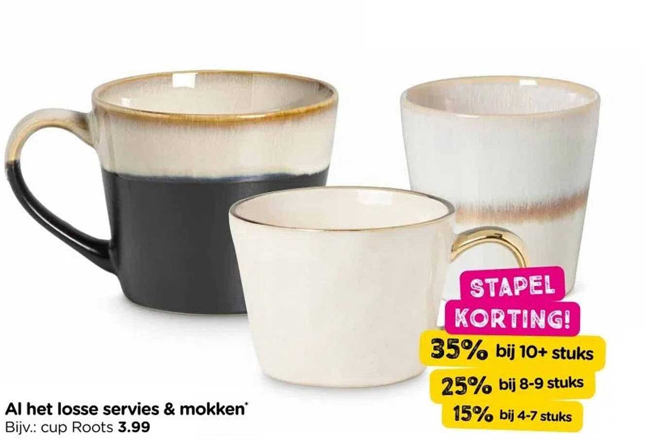 Al Het Losse Servies & Mokken Aanbieding bij Xenos - FolderFeest.nl