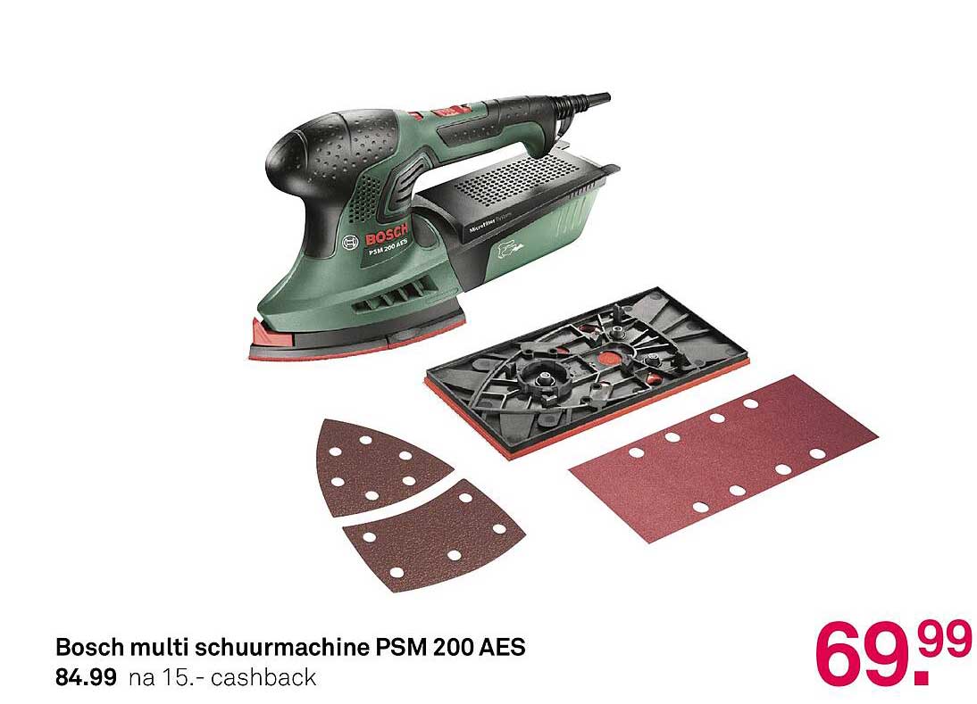 Bosch Multi Schuurmachine Psm 200 Aes Aanbieding bij Karwei ...