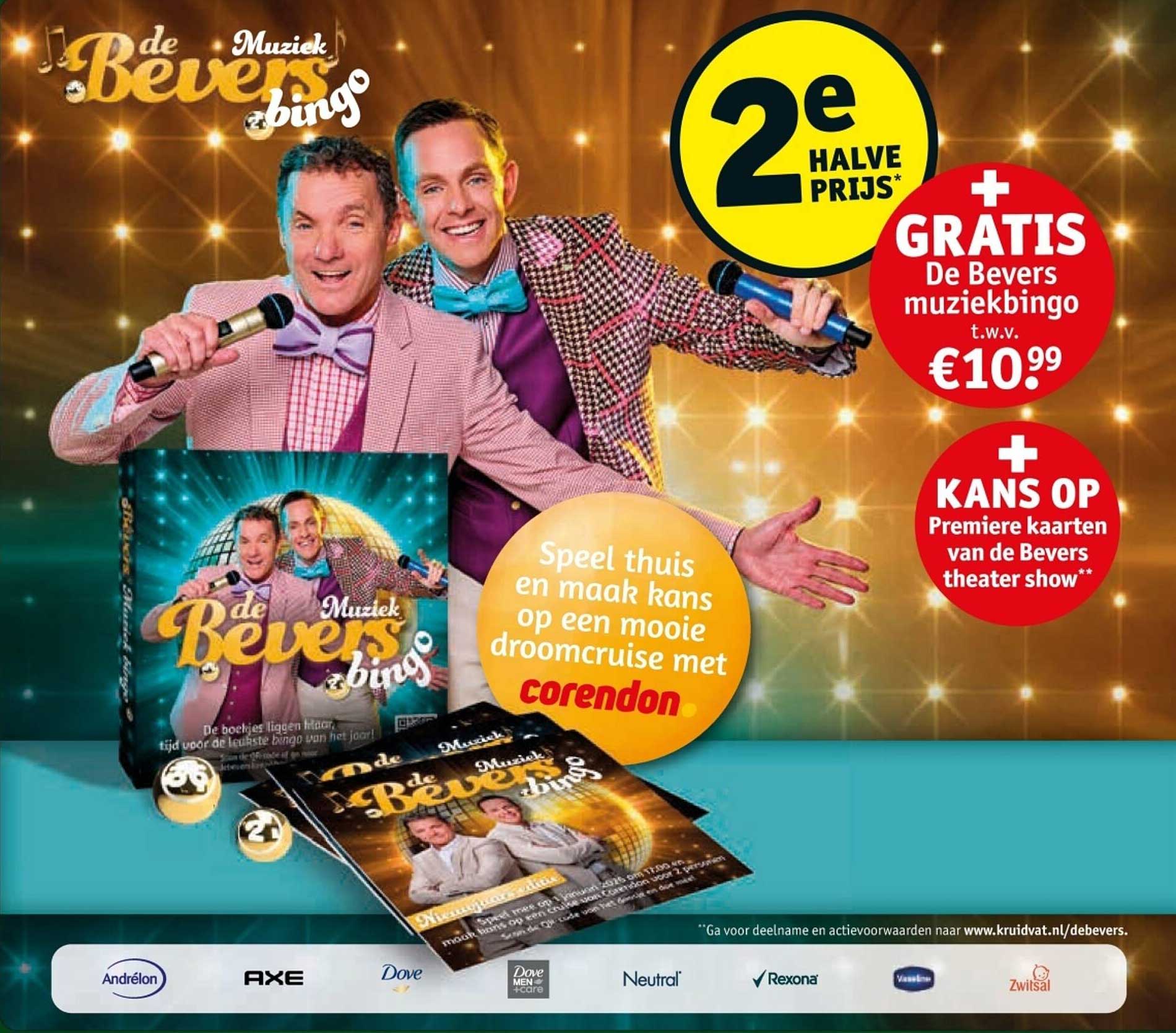 De Bevers Muziekbingo Aanbieding bij Kruidvat - FolderFeest.nl