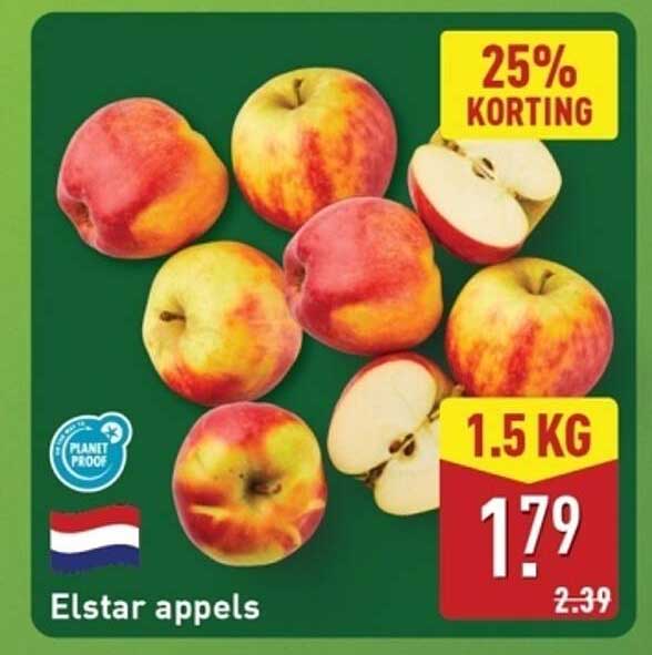 Elstar Appels Aanbieding bij ALDI - FolderFeest.nl