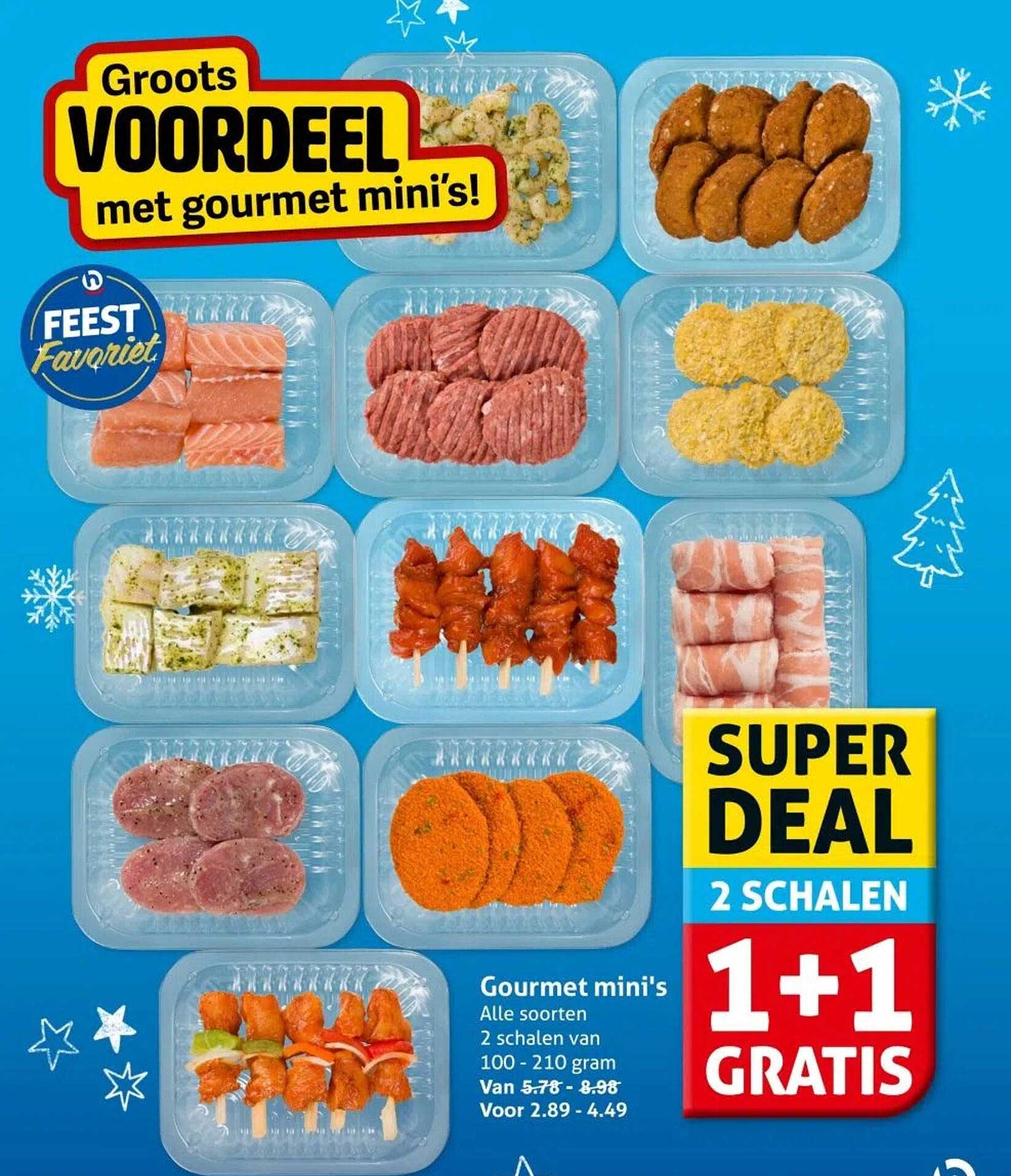 Groot Voordeel Met Gourmet Mini's! Aanbieding bij Hoogvliet ...