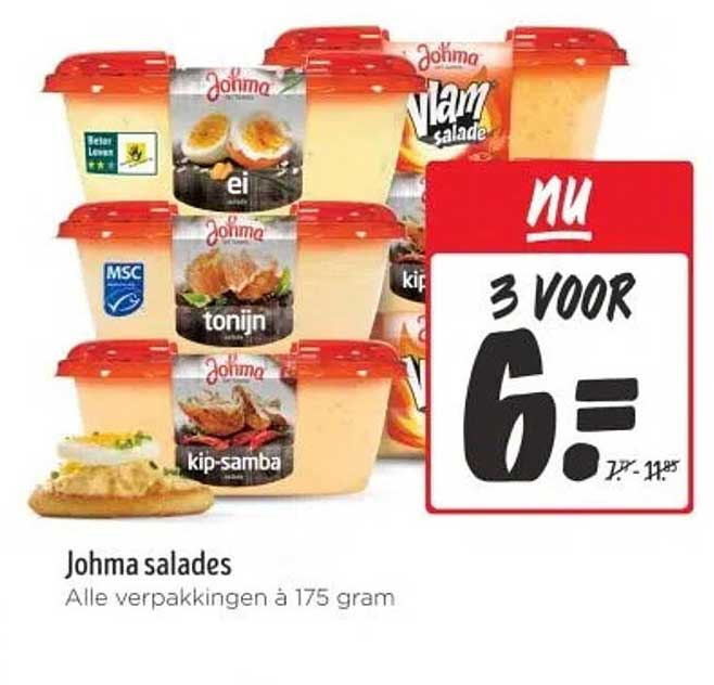 Johma Salades Aanbieding bij Jumbo - FolderFeest.nl
