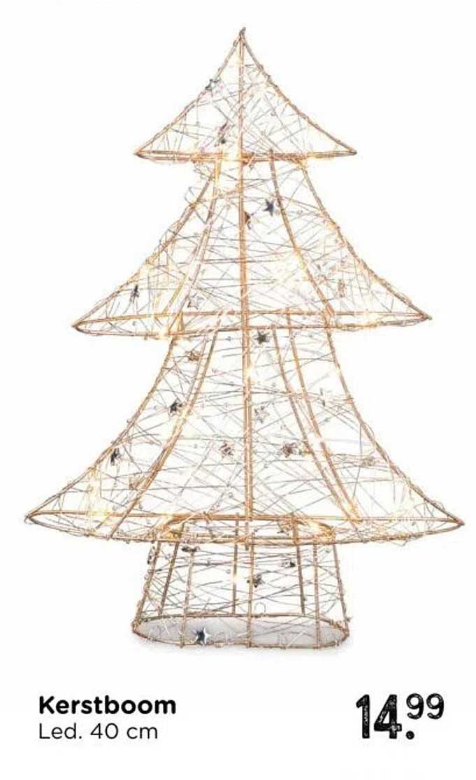 Kerstboom Led. 40 Cm Aanbieding bij Xenos - FolderFeest.nl