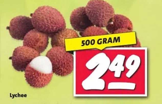 Lychee 500 Gram Aanbieding bij Nettorama - FolderFeest.nl