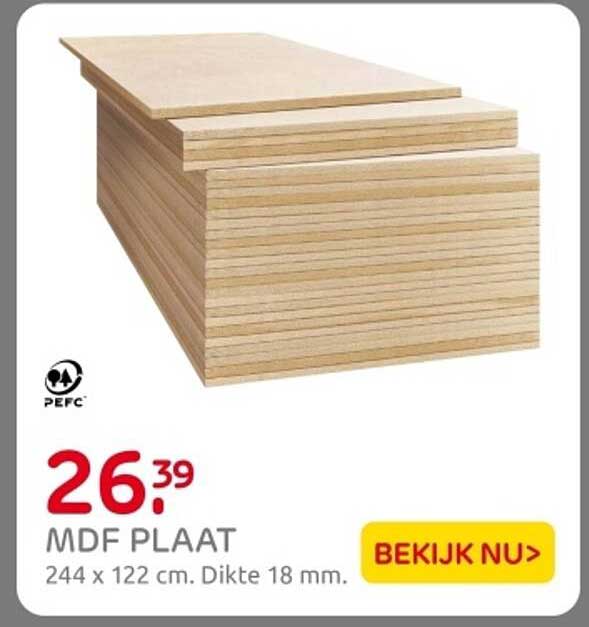 Mdf Plaat Aanbieding bij Praxis - FolderFeest.nl